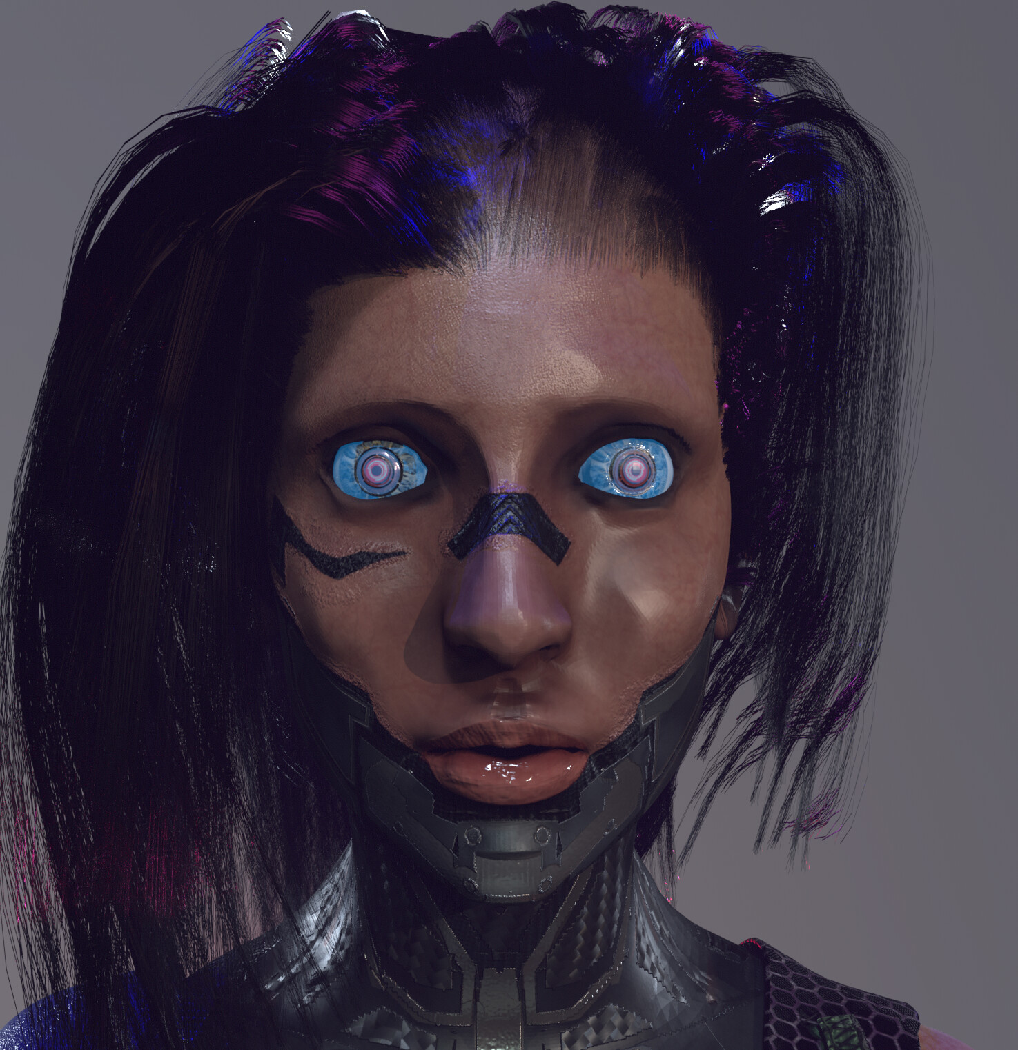 ArtStation - Ai punk girl
