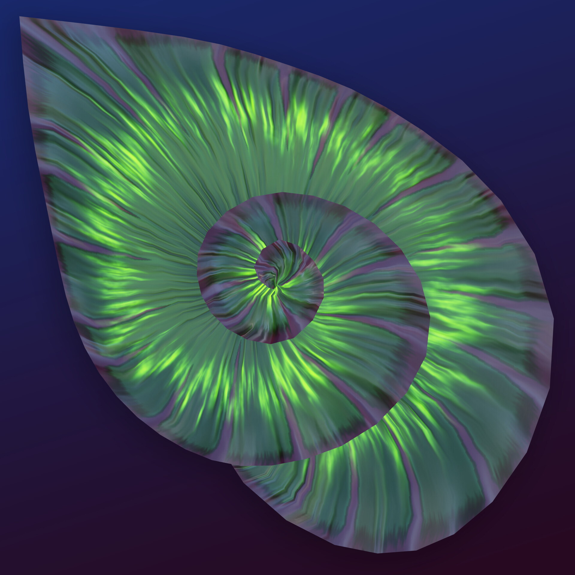 ArtStation - Spiral Leaf (alien plant)