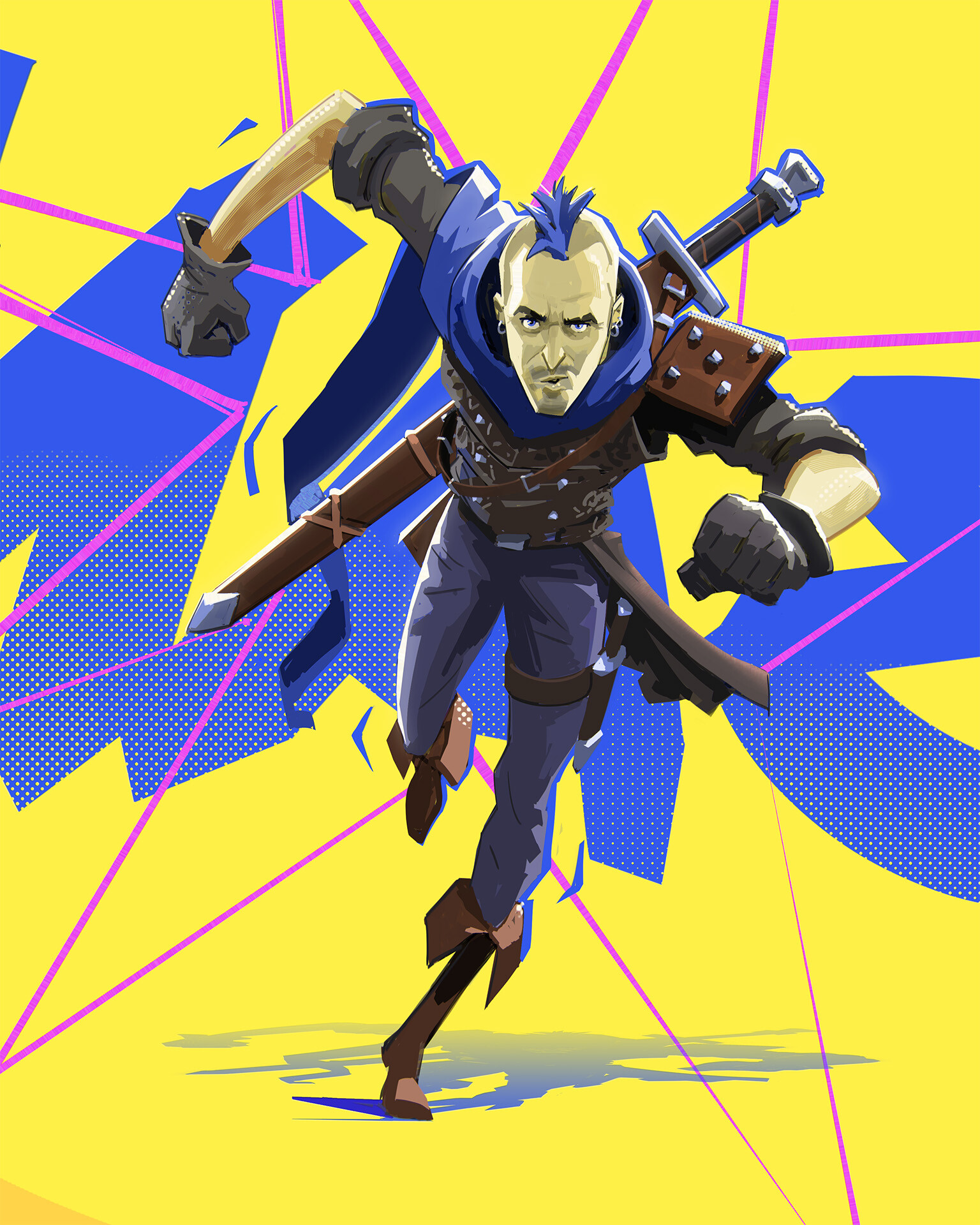 Jan Ditlev - Procreate & Photoshop style practice