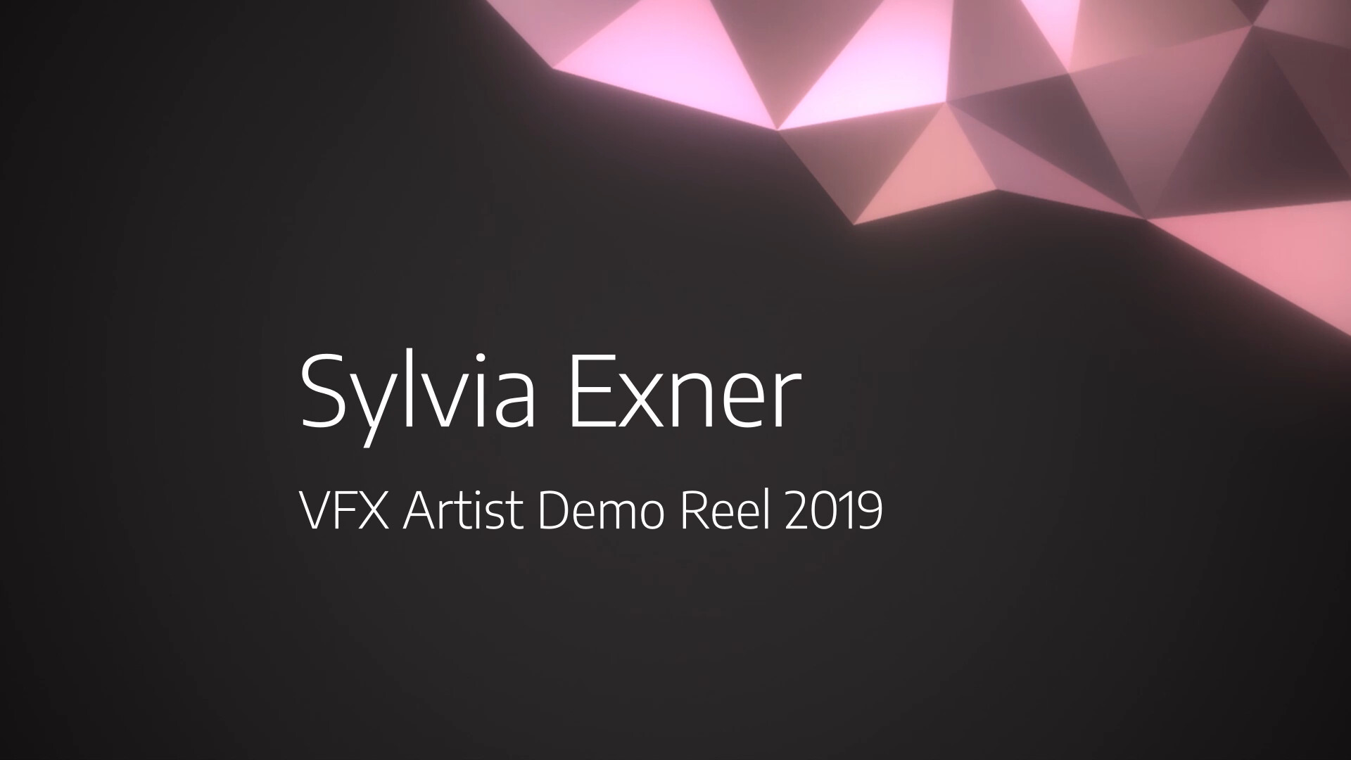 ArtStation - 2019 - VFX Demo Reel