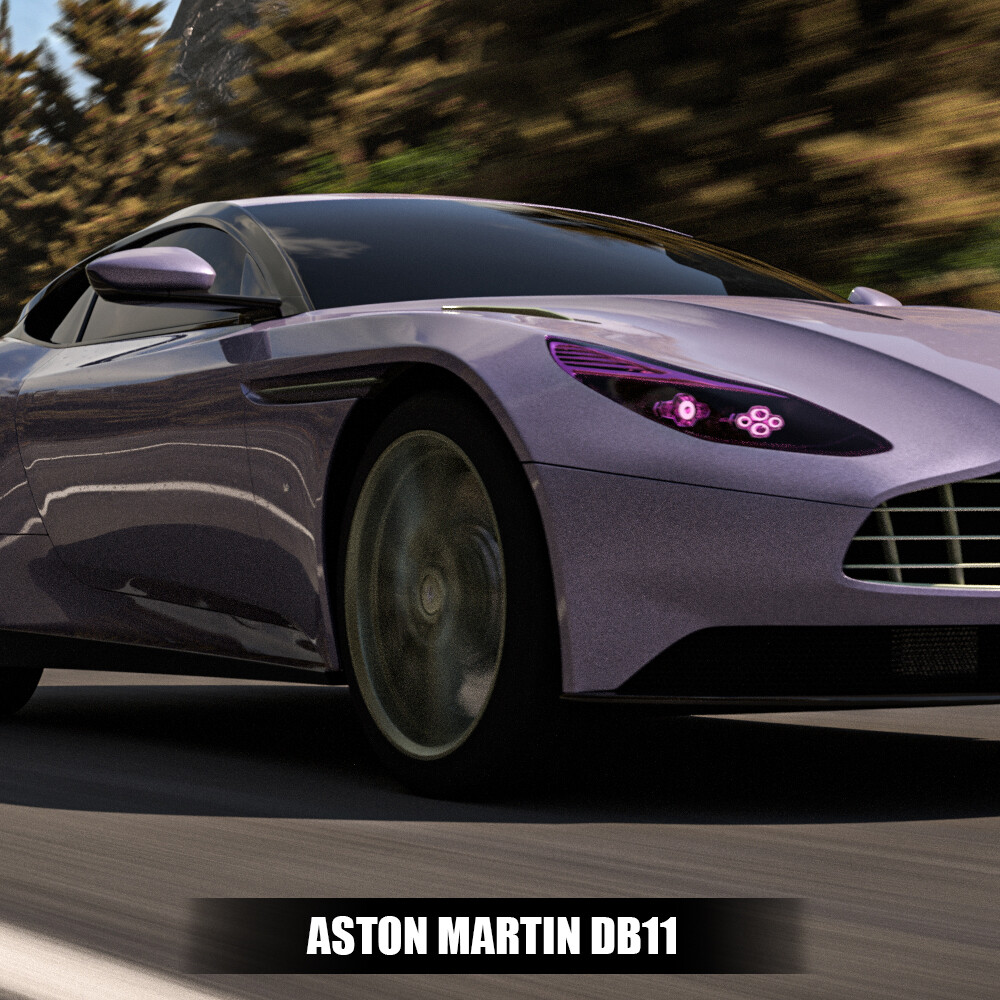 ArtStation - Aston Martin DB11 CG Advertisement/Commercial
