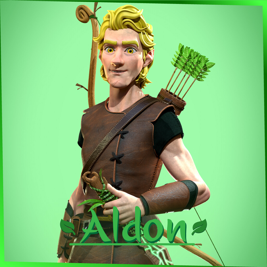 ArtStation - Aldon the Green