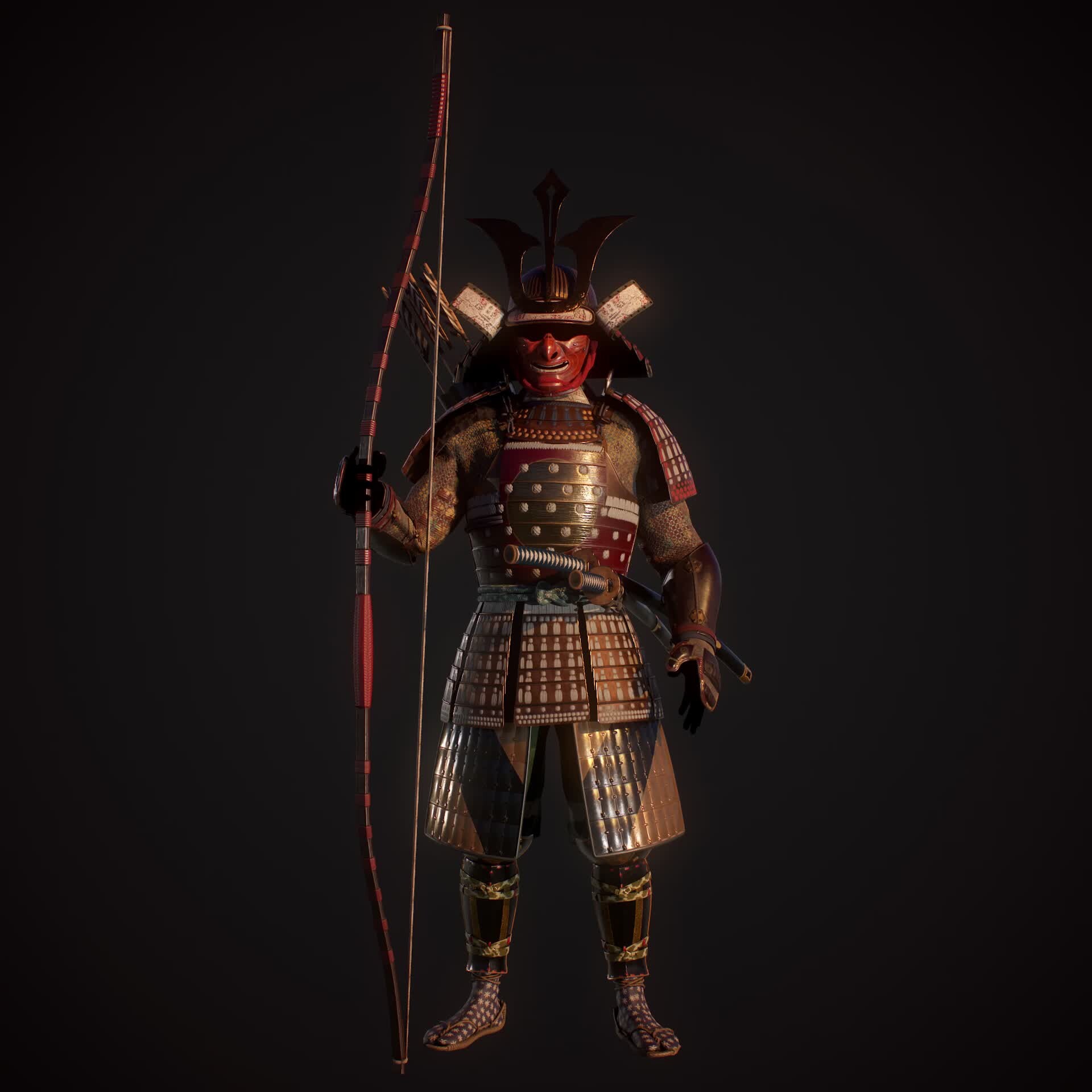 ArtStation - Samurai Archer - Okegawa Do