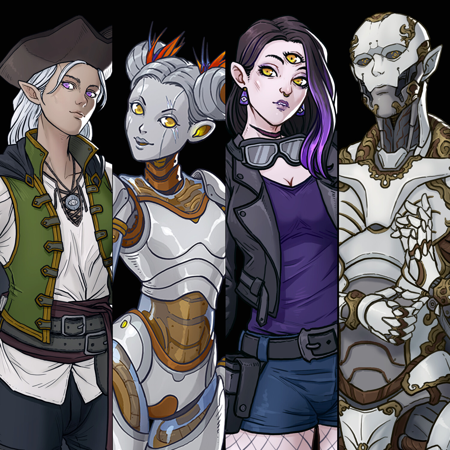 ArtStation - Character Commission - part 1