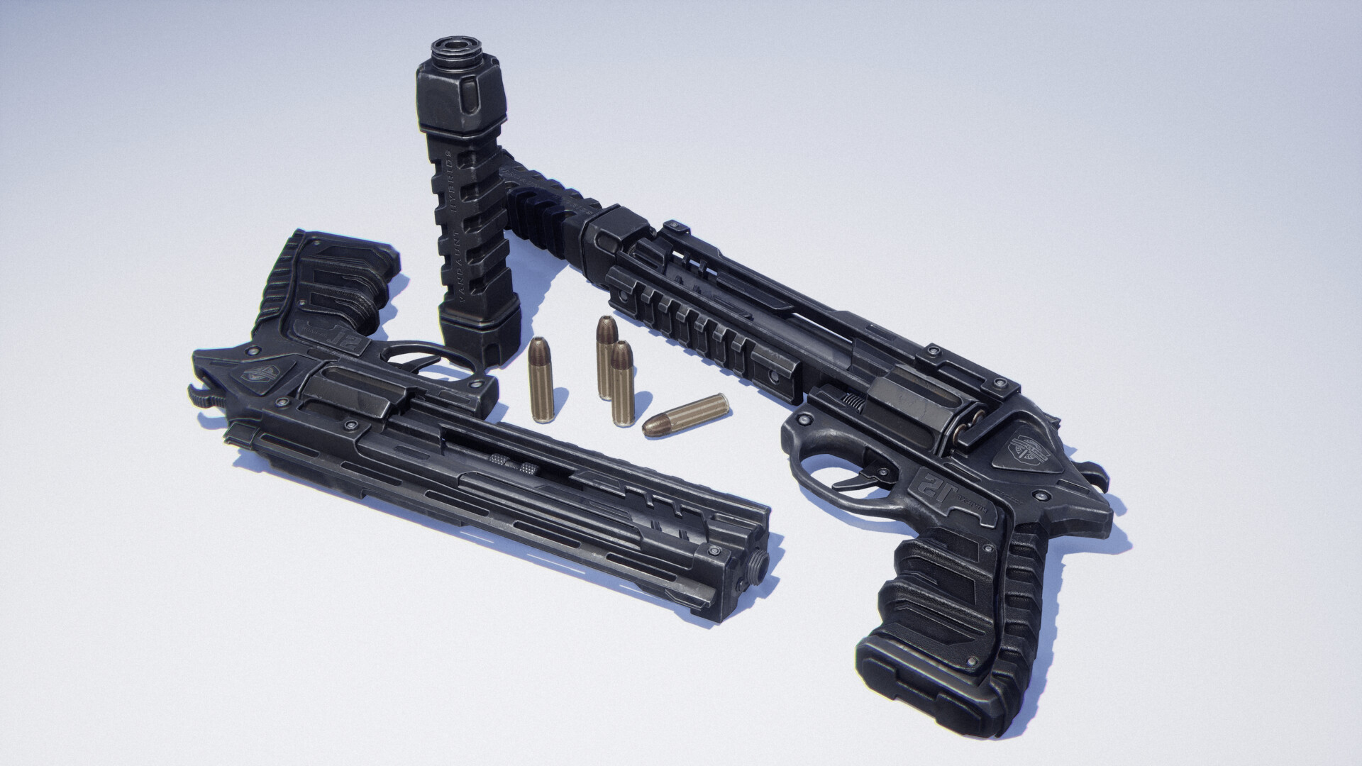 ArtStation - Nova XR-15 Revolver