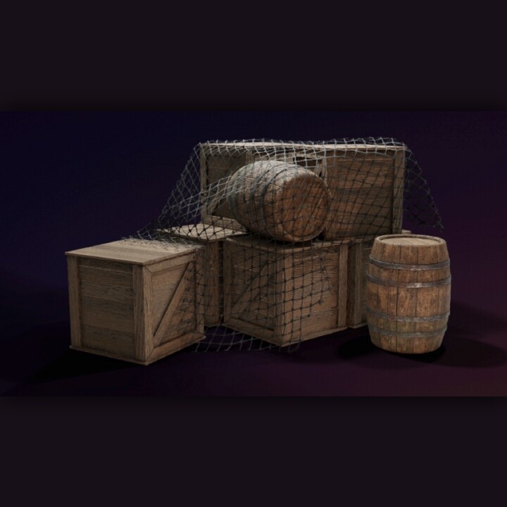 ArtStation - Some sailor props