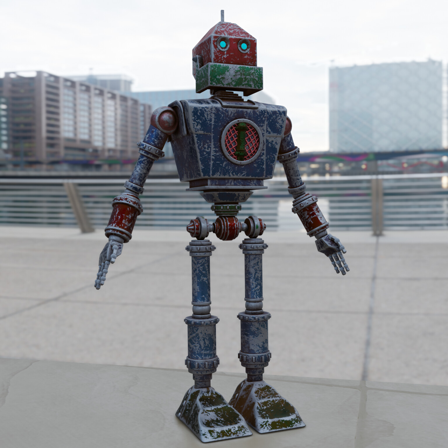 ArtStation - Robot 3D Model