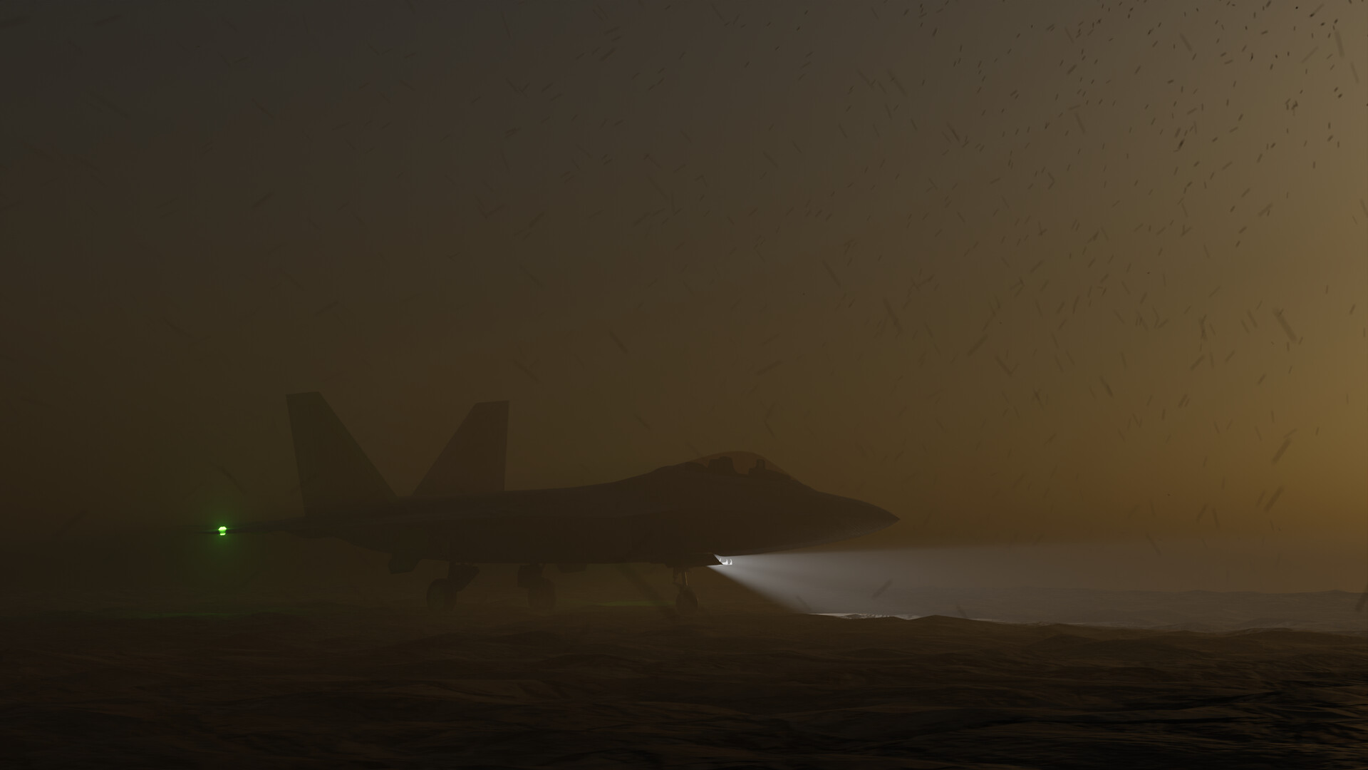 ArtStation - f22 in sandstorm