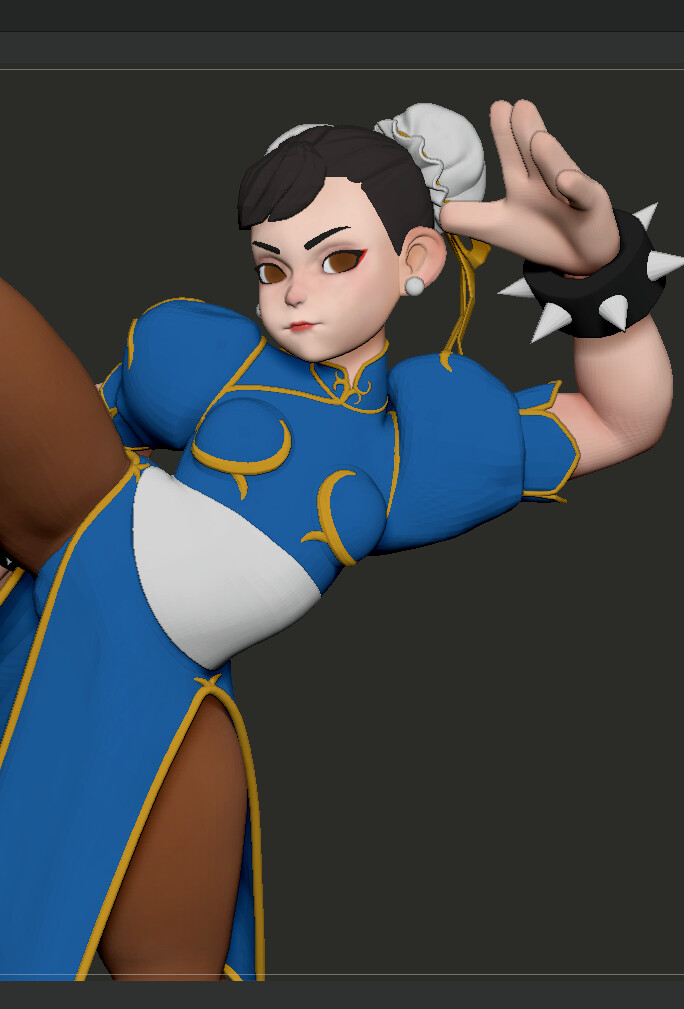 ArtStation - Chun-Li Fan Art