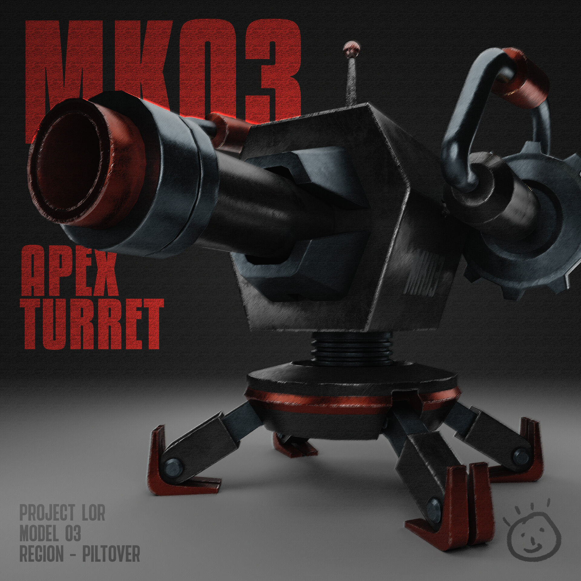 ArtStation - Legends of Runeterra | Heimerdinger's MK03 Apex Turret ...