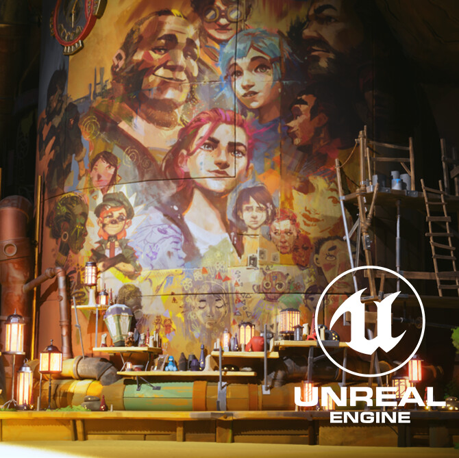 ArtStation - Arcane - Firelight's Den