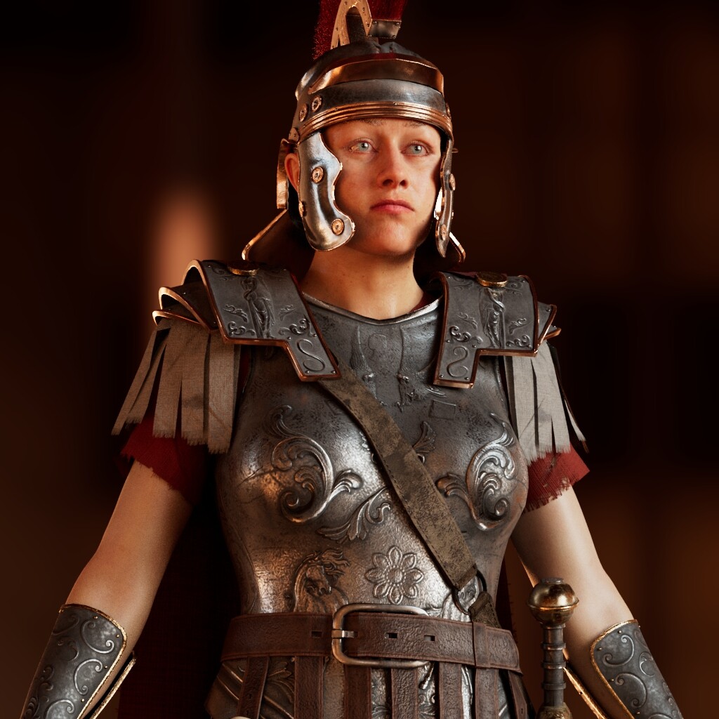 ArtStation - Female Roman Commander