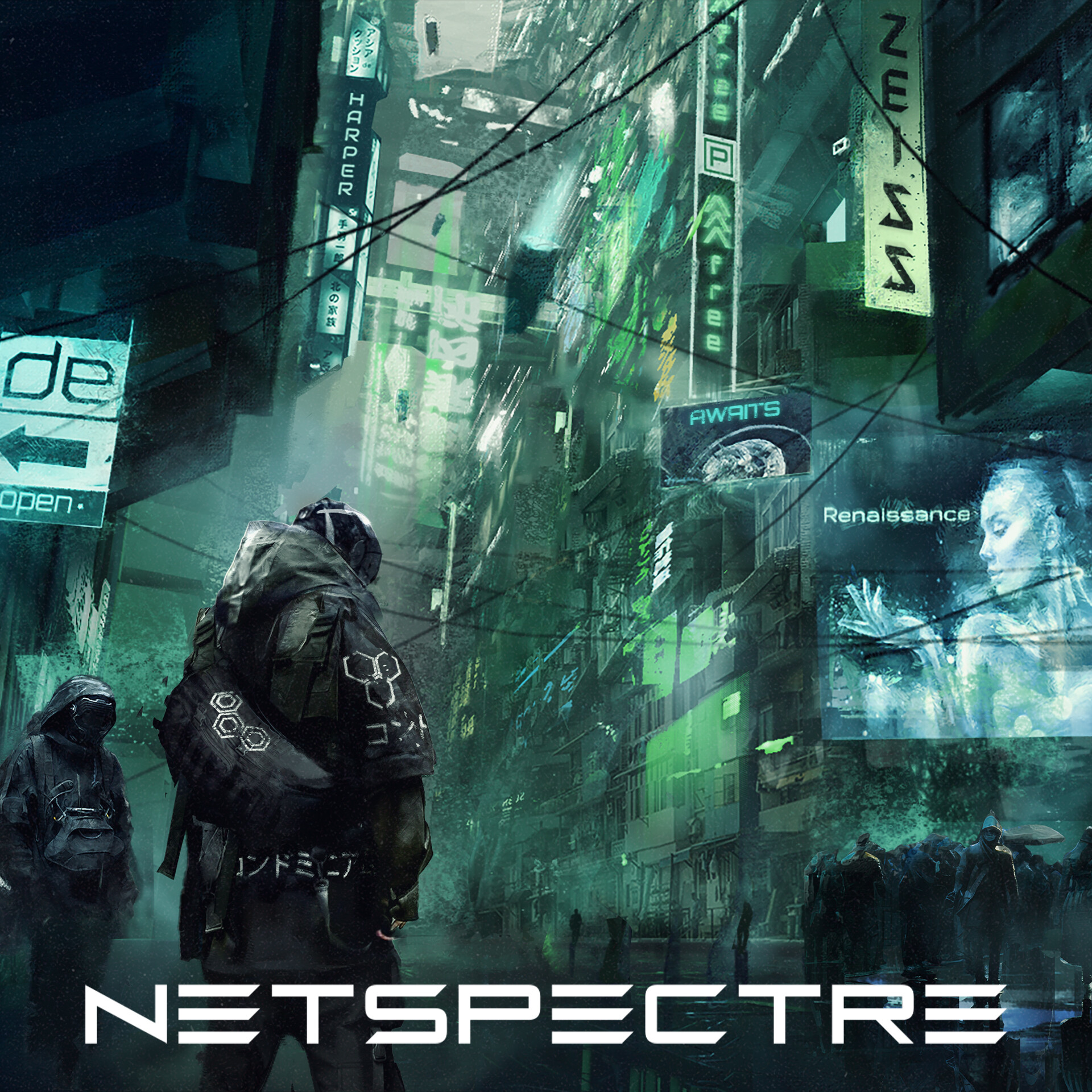 ArtStation - Ravenscourt - NETSPECTRE - CYBERPUNK HACKING ROGUELIKE