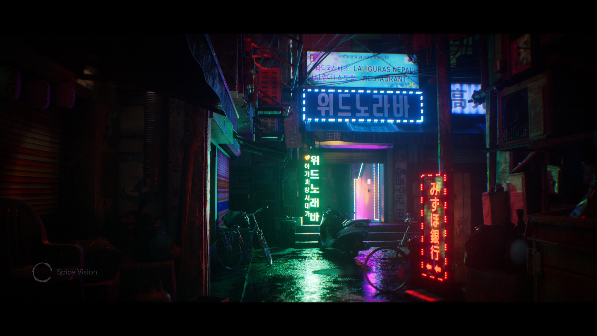 ArtStation - Asian Alley