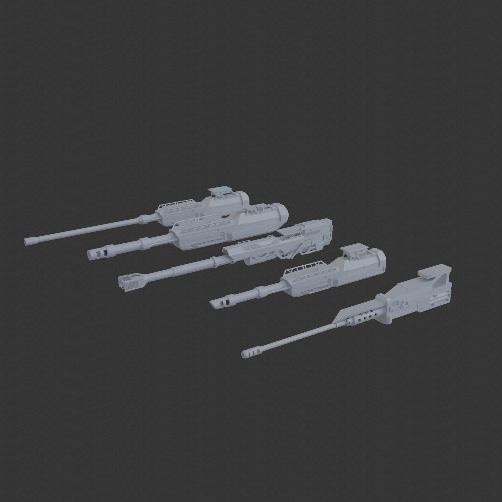 ArtStation - Laser Cannons (Commission)