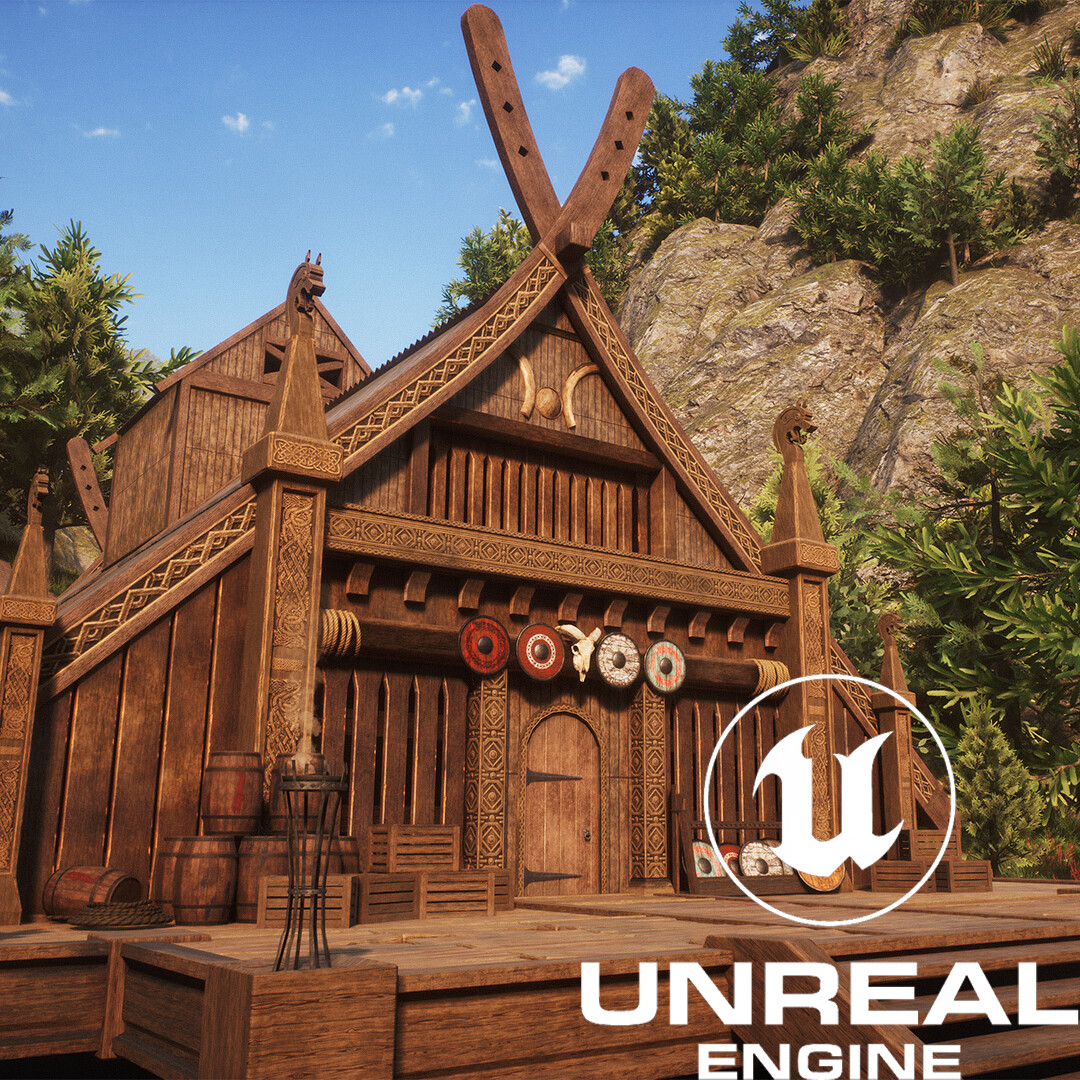 ArtStation - Viking House