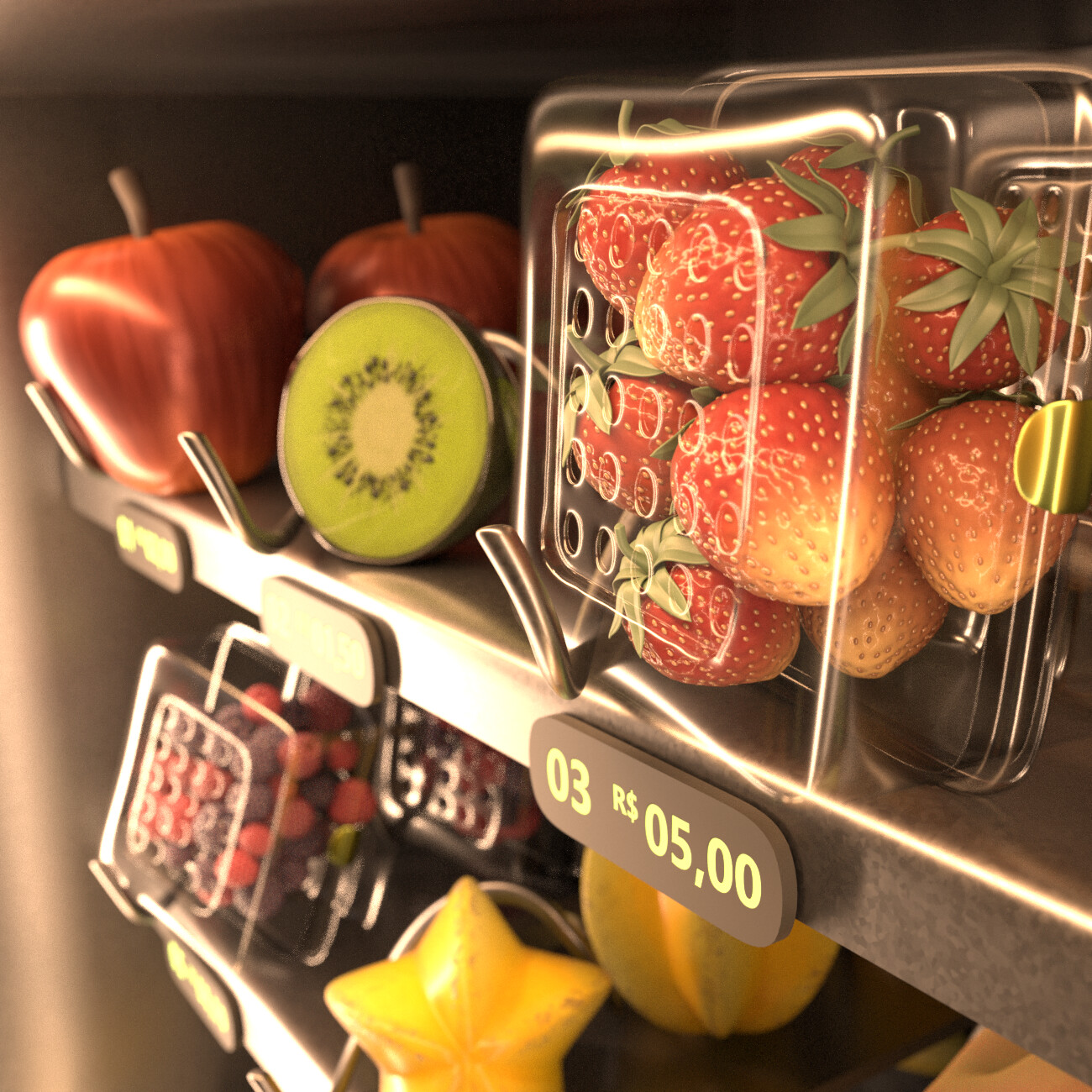 ArtStation - Fruit Vending Machine