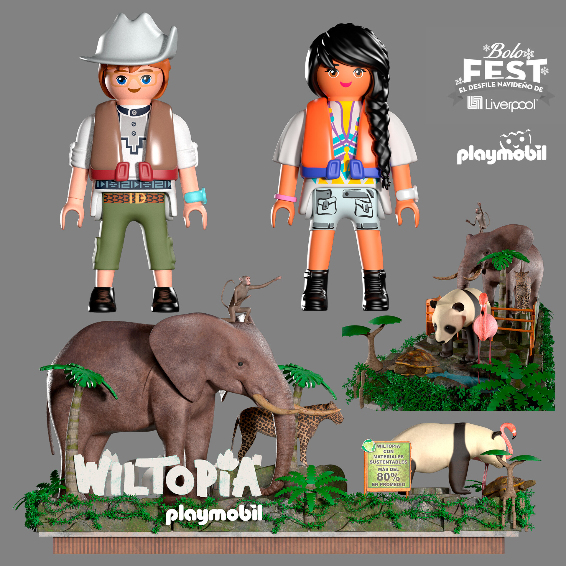 ArtStation - Props and Character Textures for the Bolofest 2022 ...