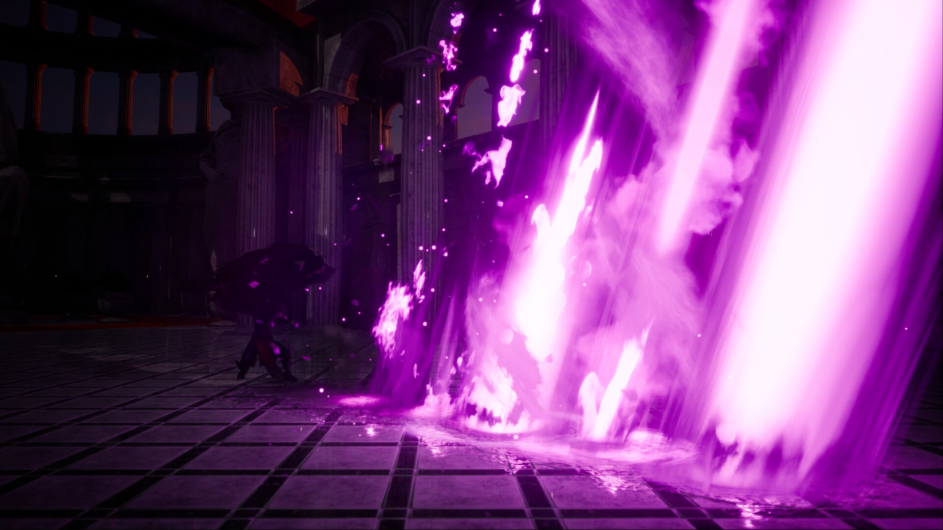 ArtStation - magical fire eruption