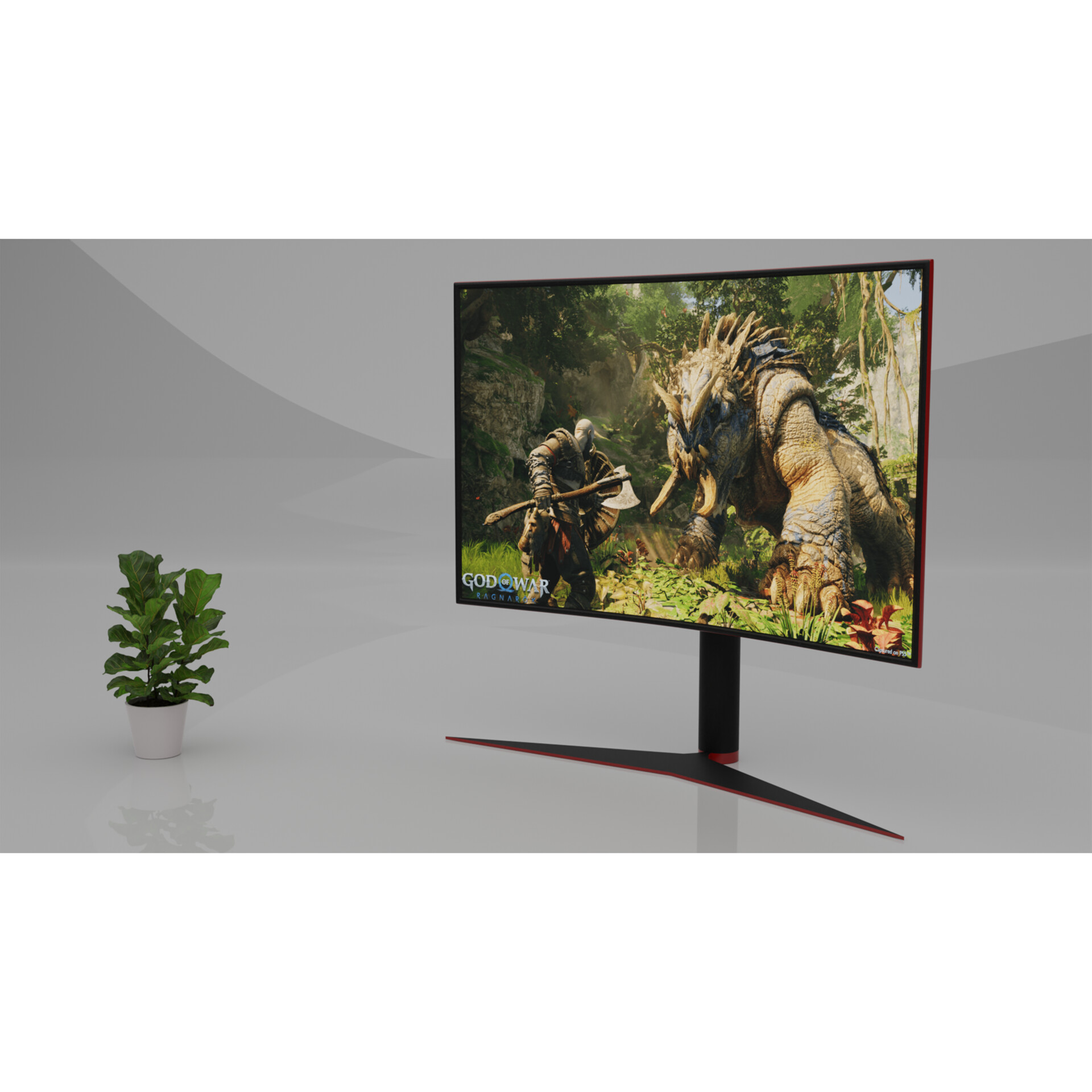 ArtStation - Gaming Monitor 3D Model
