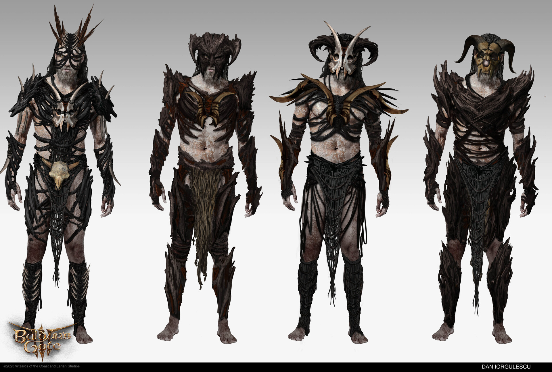 ArtStation - Baldur's Gate 3 Shadow Druids Concepts
