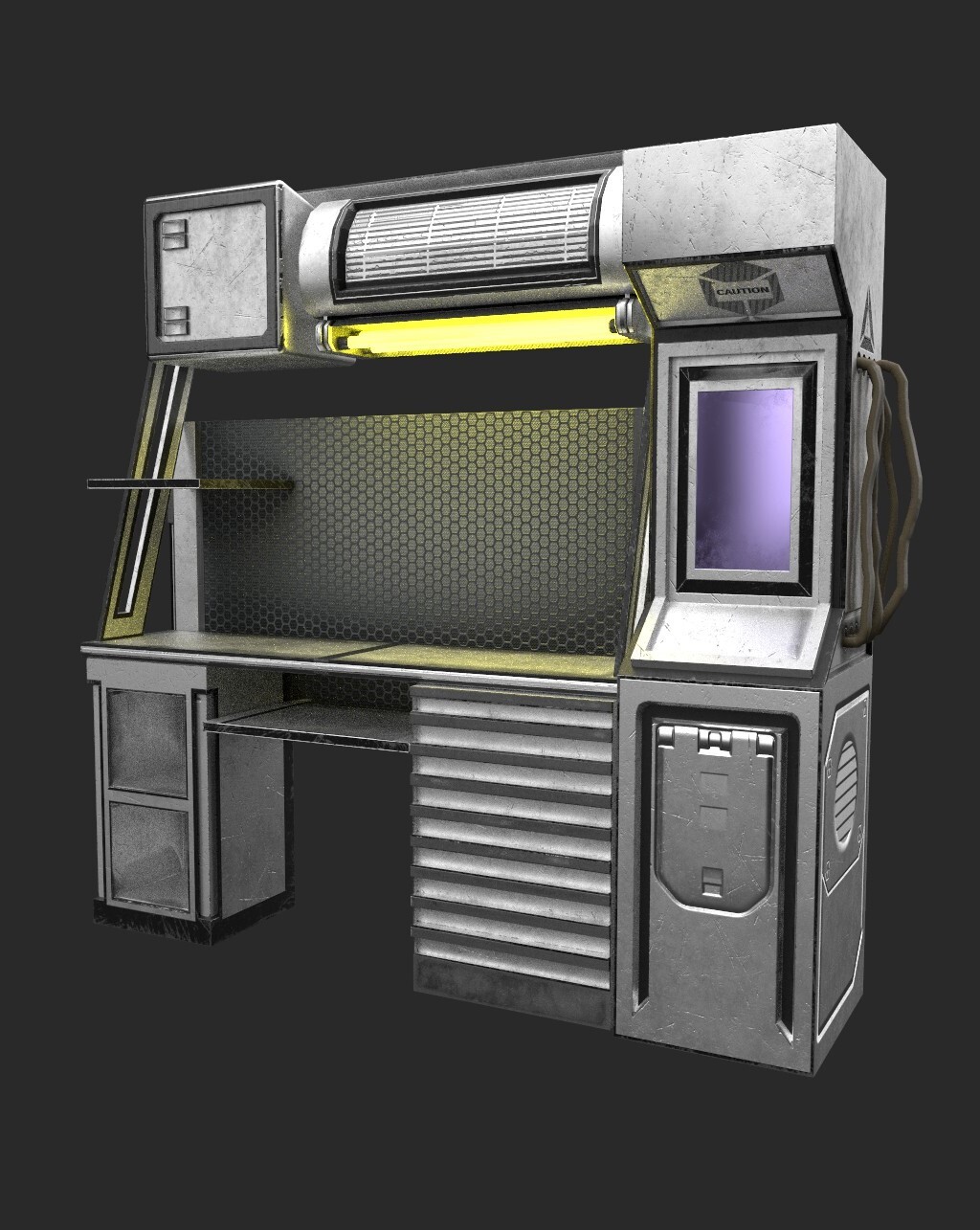 ArtStation - Sci-Fi Work Bench