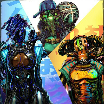 ArtStation - CYBER MUTANTS NFT