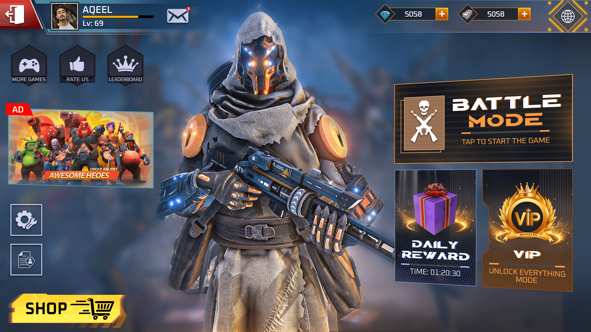 ArtStation - Unknown Fate Multiplayer Game UI/UX