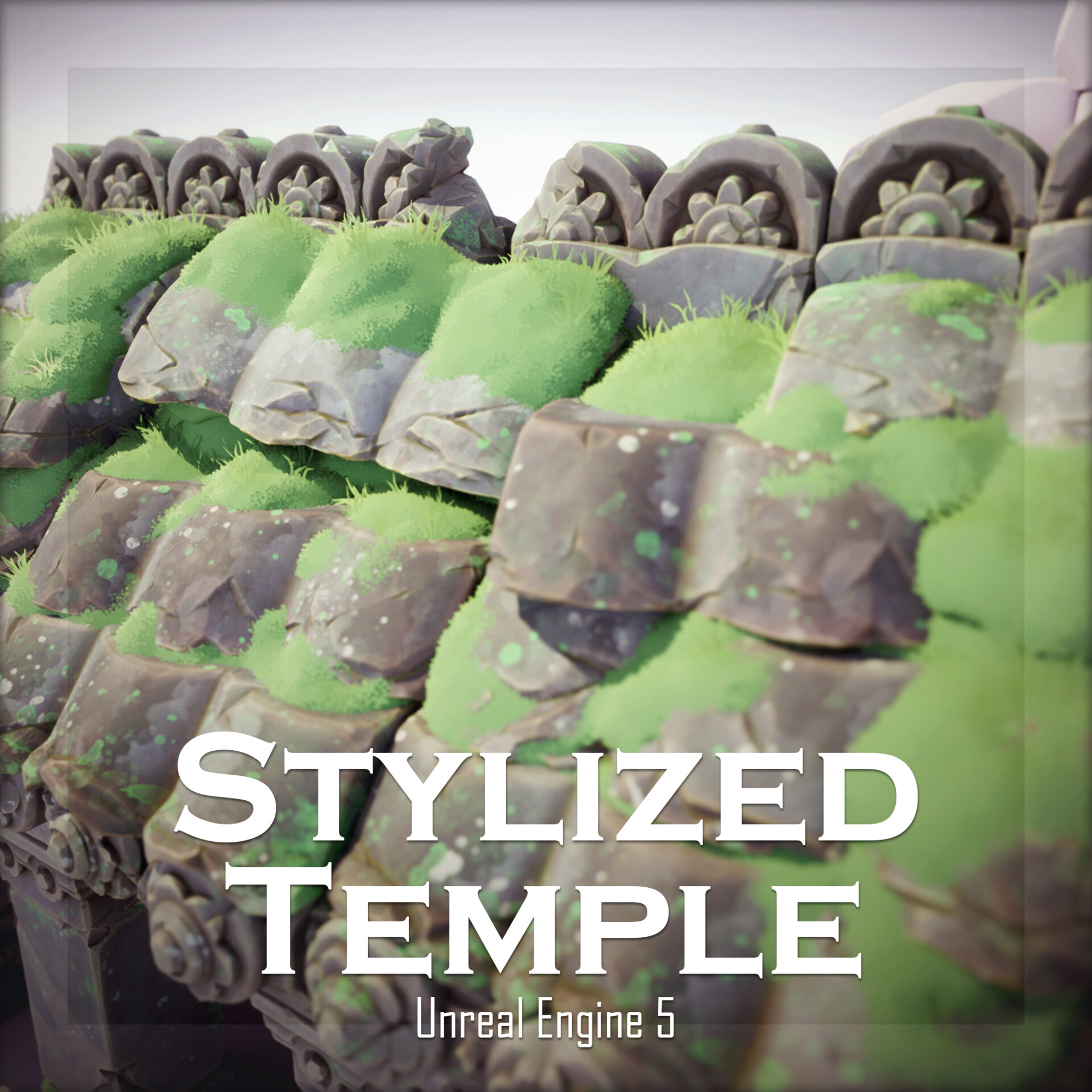 ArtStation - Stylized Temple