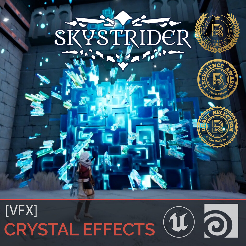 ArtStation - Skystrider Crystal VFX