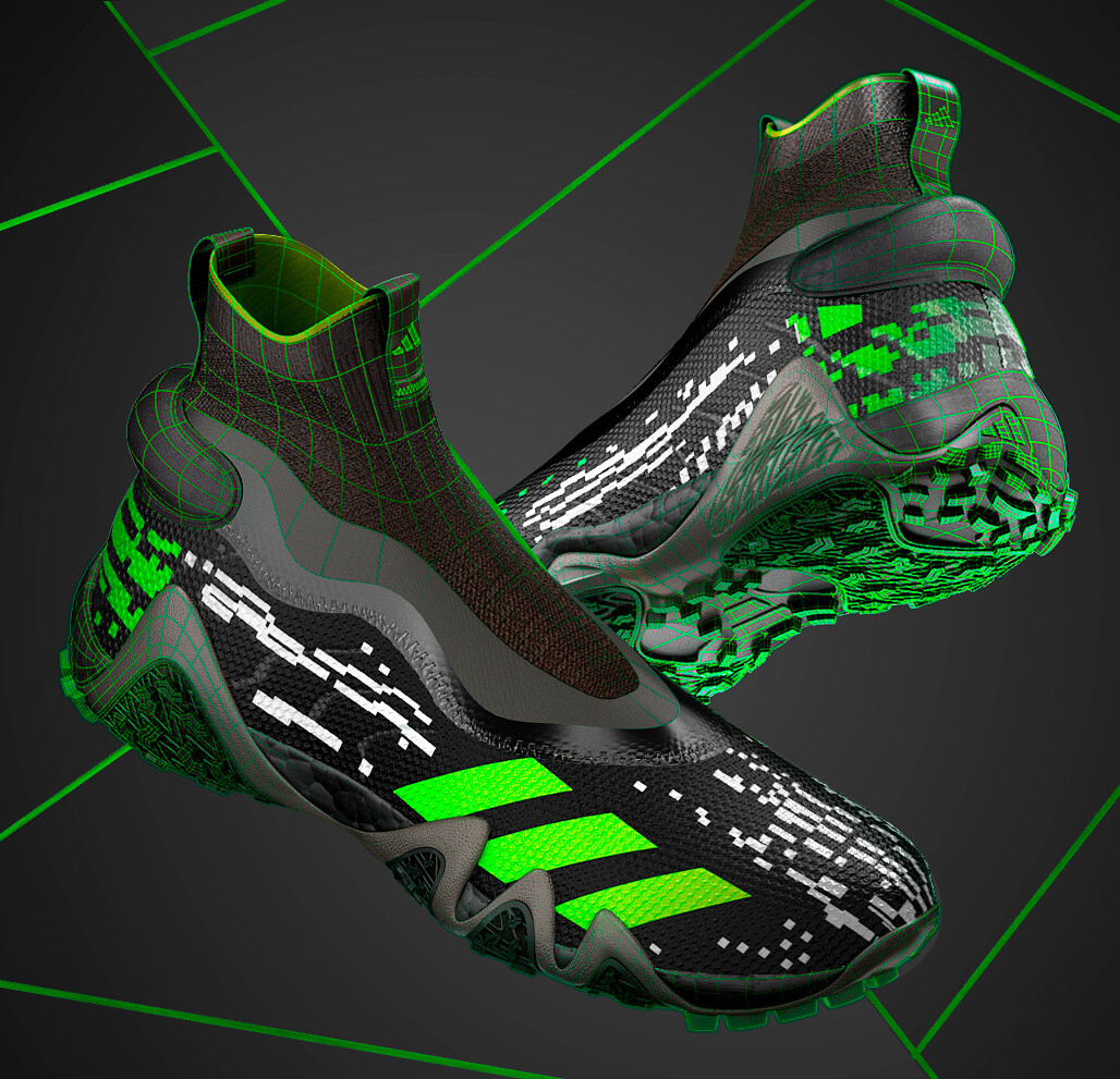 ArtStation - Adidas CODECHAOS Laceless - CGI Animation
