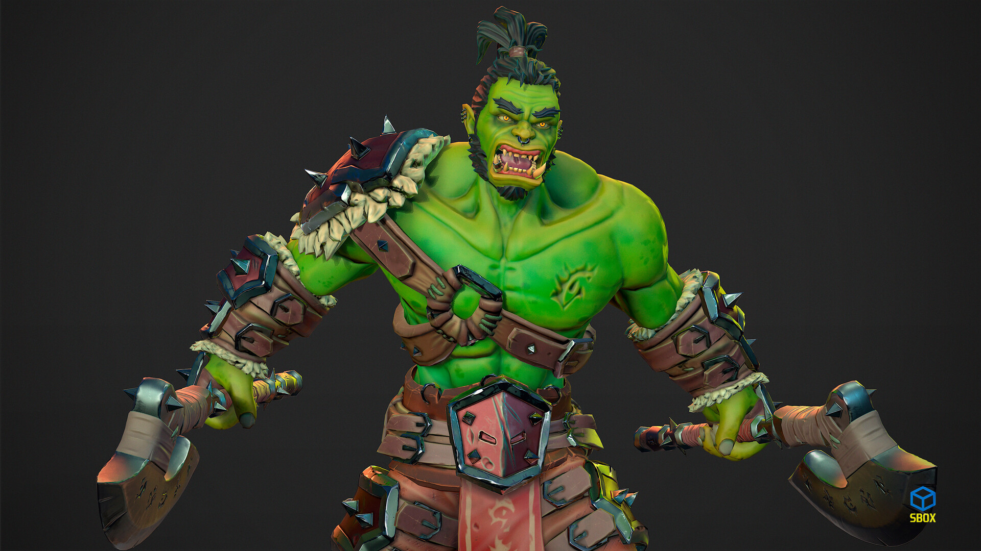 ArtStation - Orc Berserk