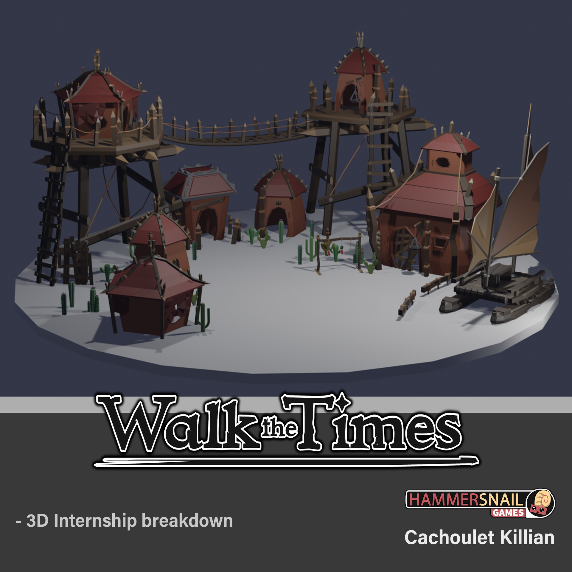 ArtStation - Walk the Times - 3D