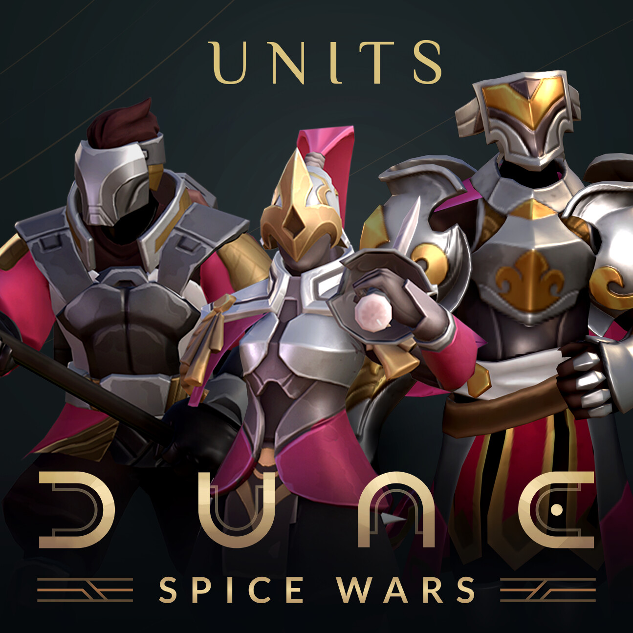 ArtStation - Dune Spice Wars - Ecaz Units