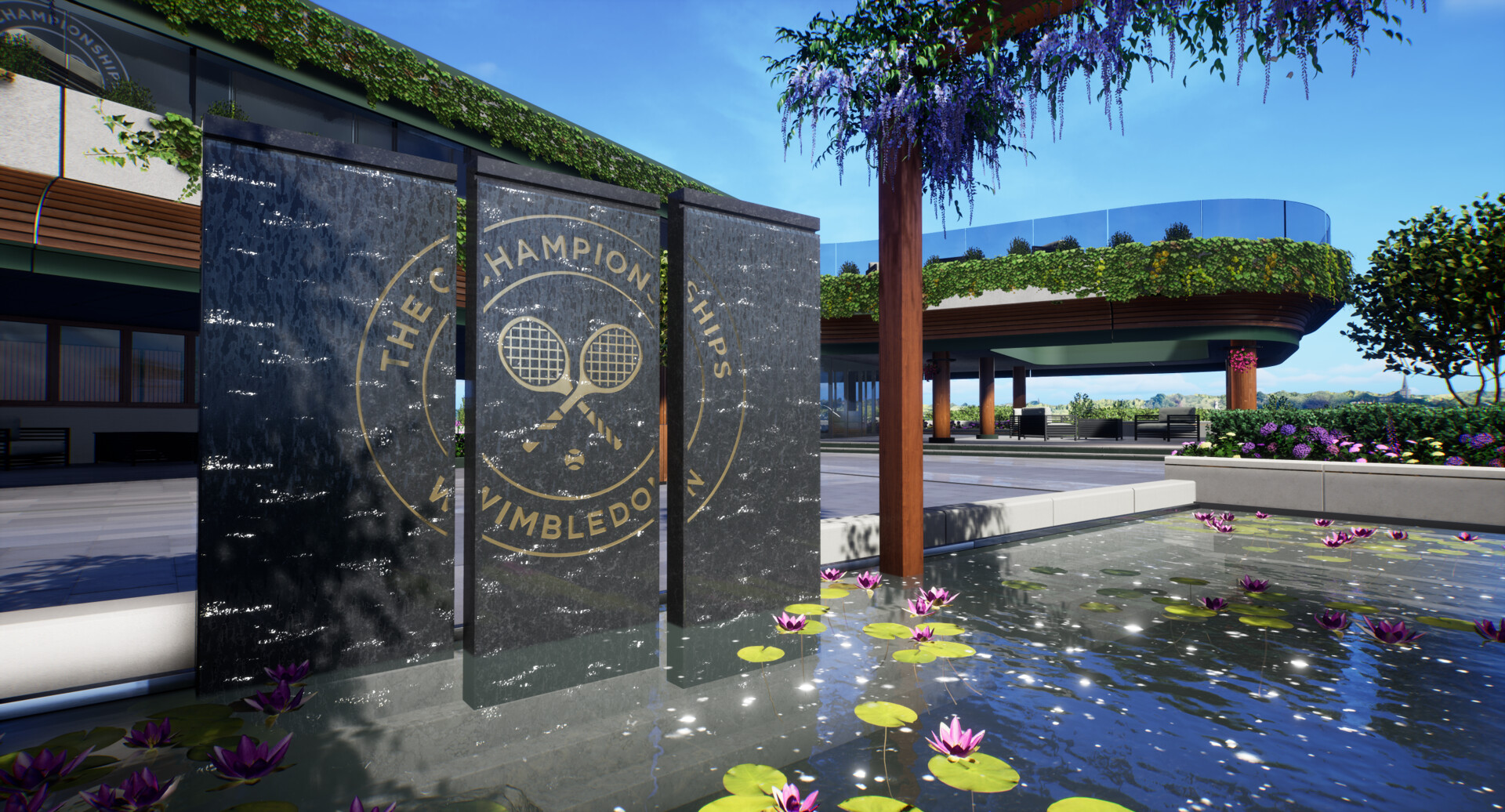 ArtStation - Wimbledon 2023 Tournament Virtual Set