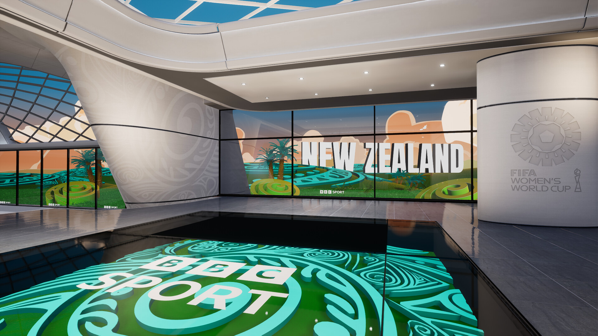 ArtStation - BBC FIFA Women's World Cup 2023 Virtual Set