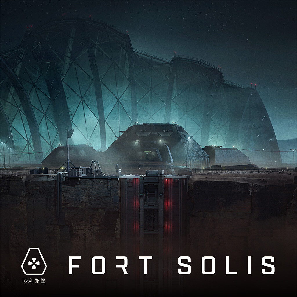 ArtStation - Fort Solis - Facility Exteriors