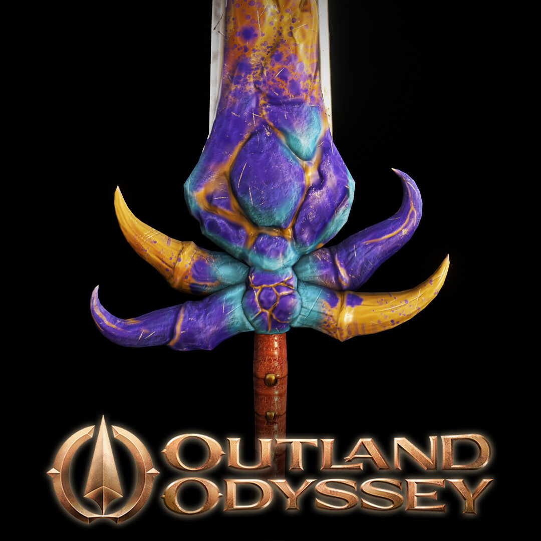 ArtStation - Kanid - Sword for Outland Odyssey