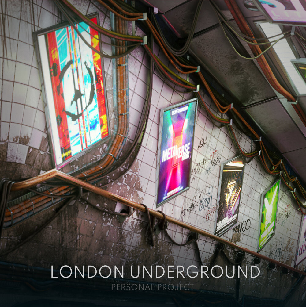 ArtStation - London Underground 2053
