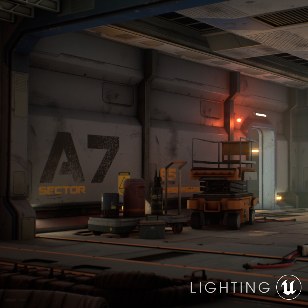 ArtStation - Big Star Station - Relight