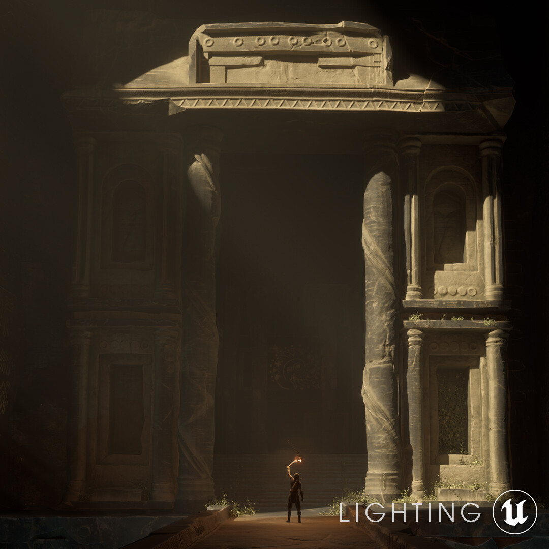 ArtStation - Fantasy Cave Relight