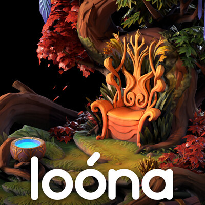 ArtStation - Throne Room - Loona