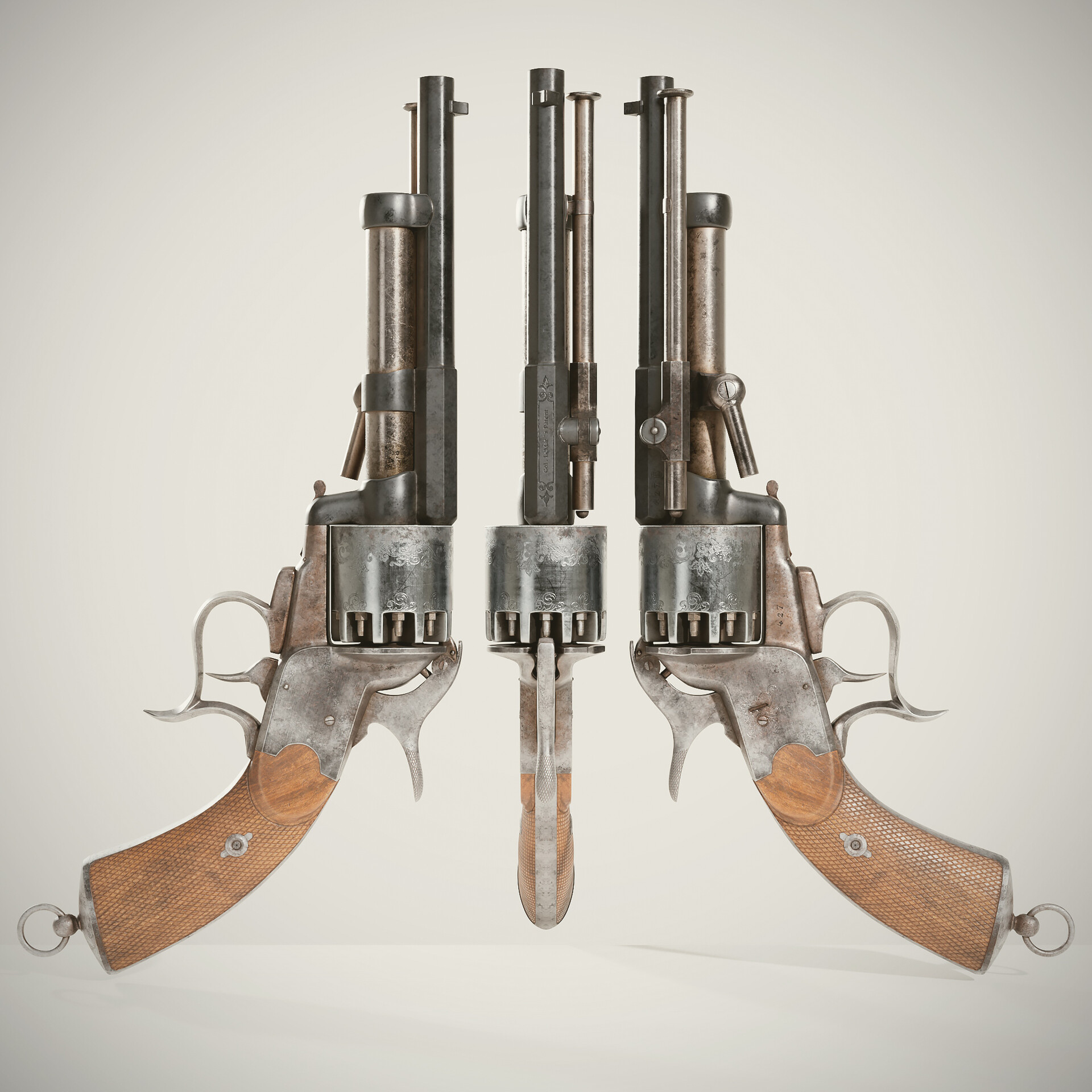 ArtStation - LeMat Revolver