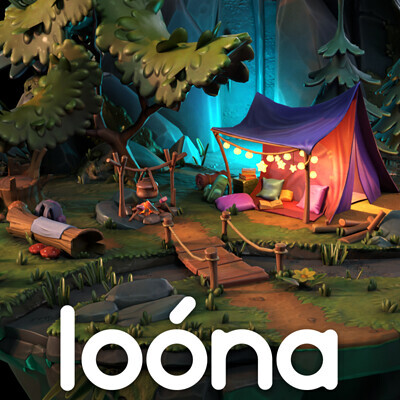 ArtStation - Waterfall Tent - Loona