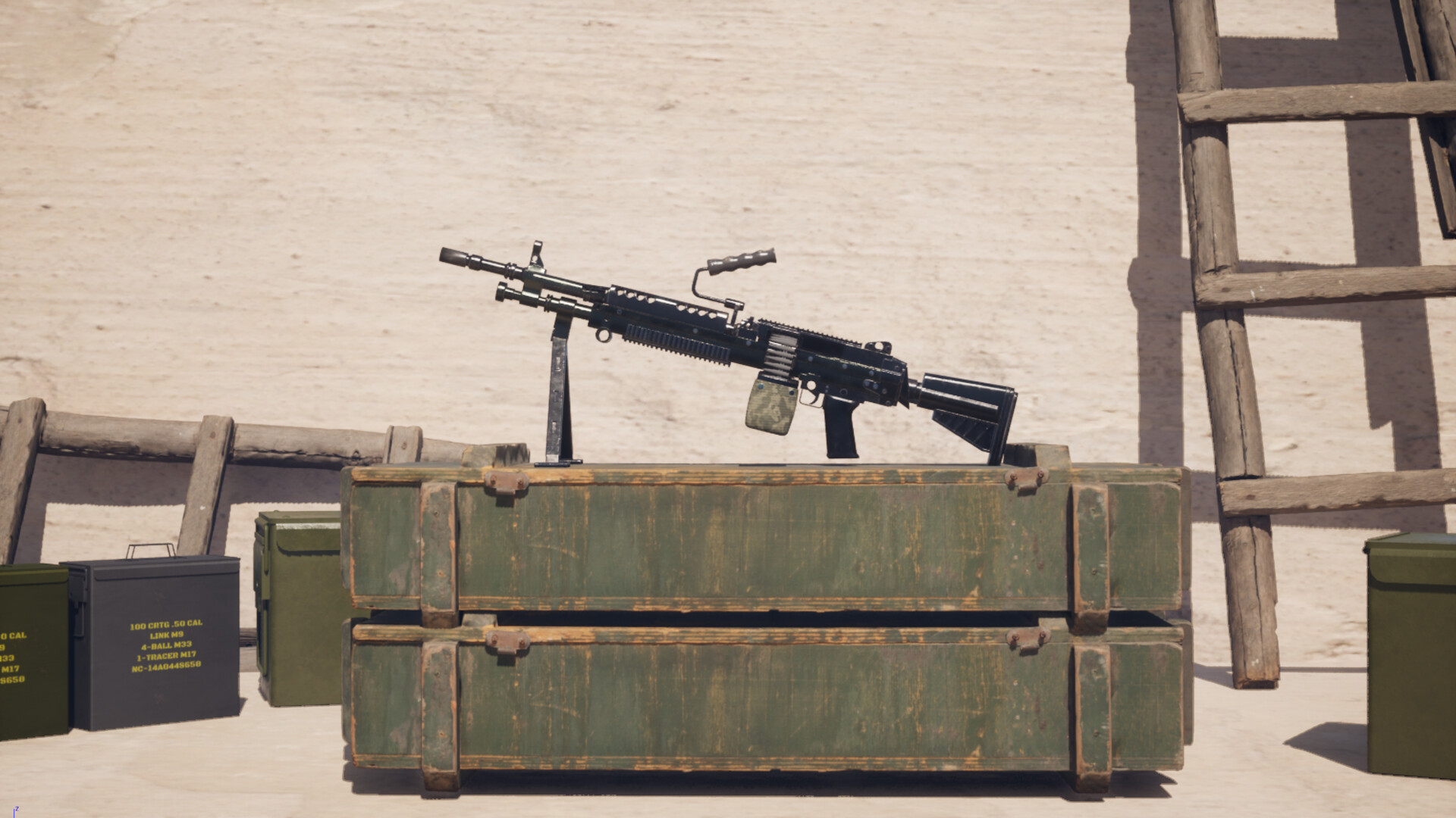 ArtStation - M249 Light Machine Gun