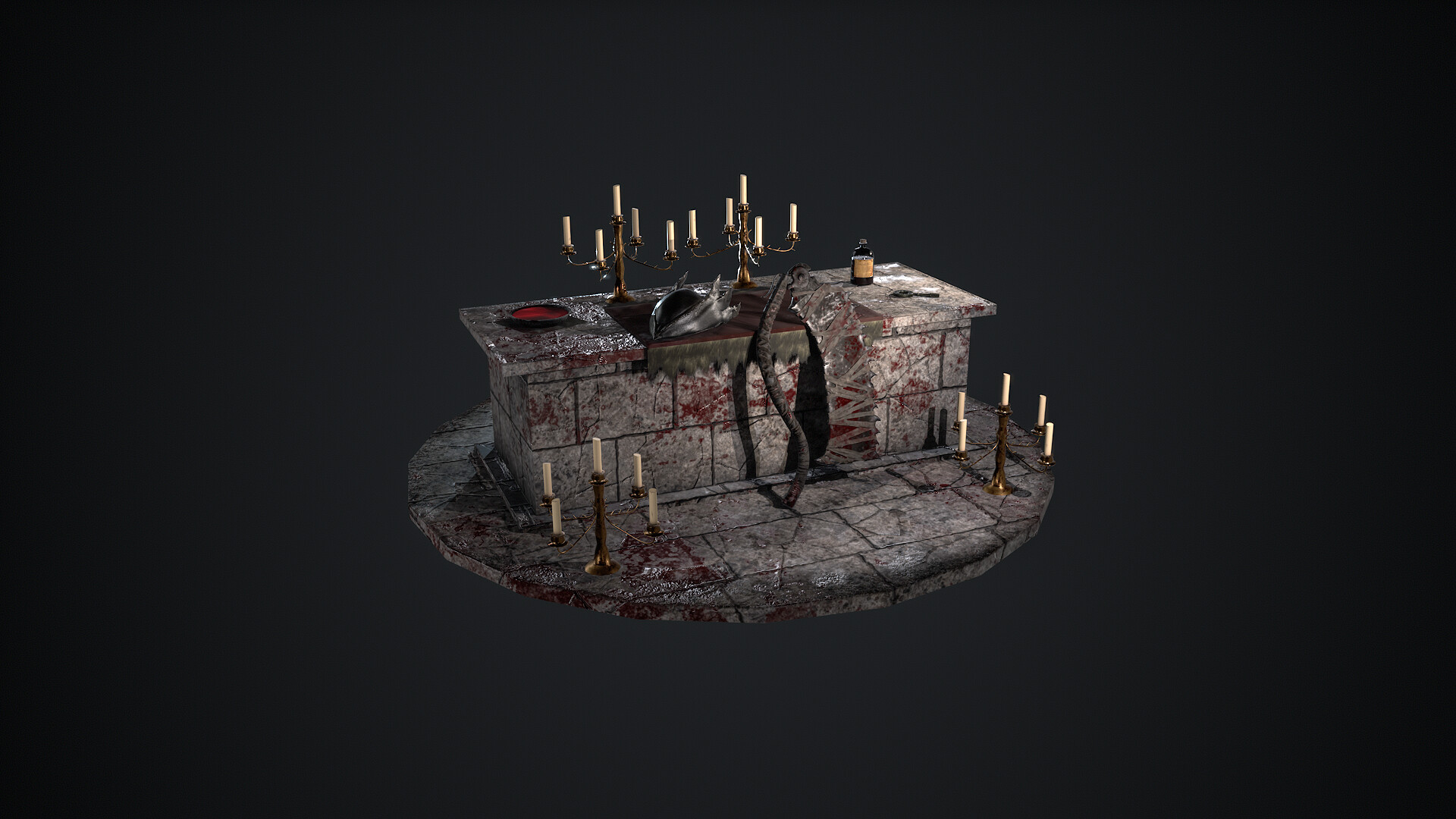 ArtStation - Bloodborne Diorama