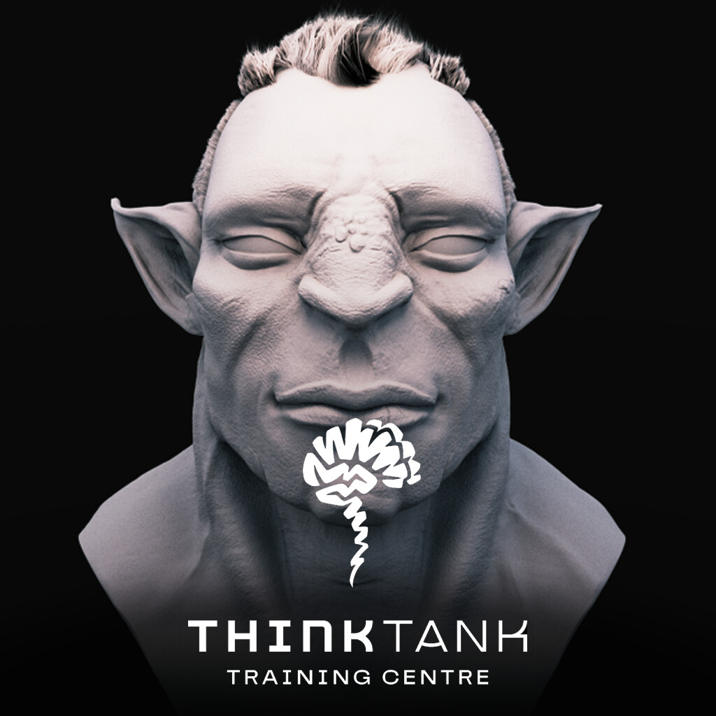 ArtStation - Creature Bust - Think Tank Training Centre