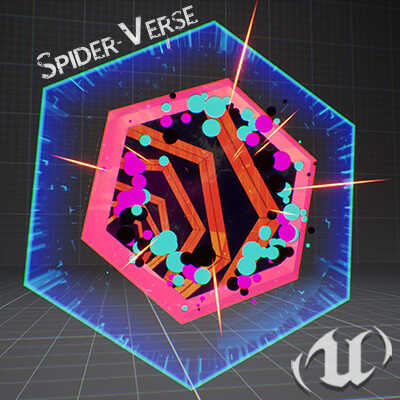 ArtStation - Across the Spider-Verse Portal Effect [Fan Art]