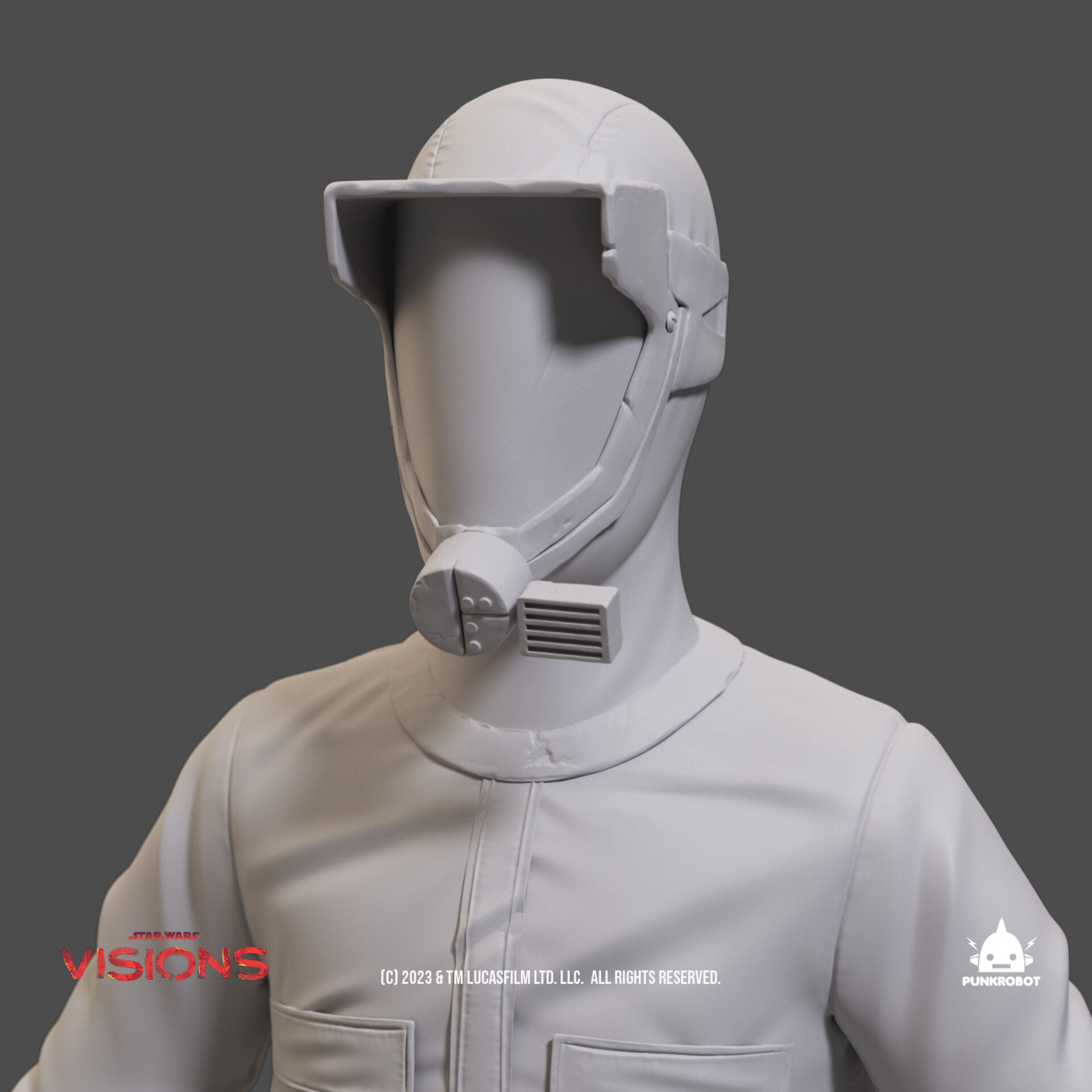 ArtStation - Factory Worker Starwars Visions2