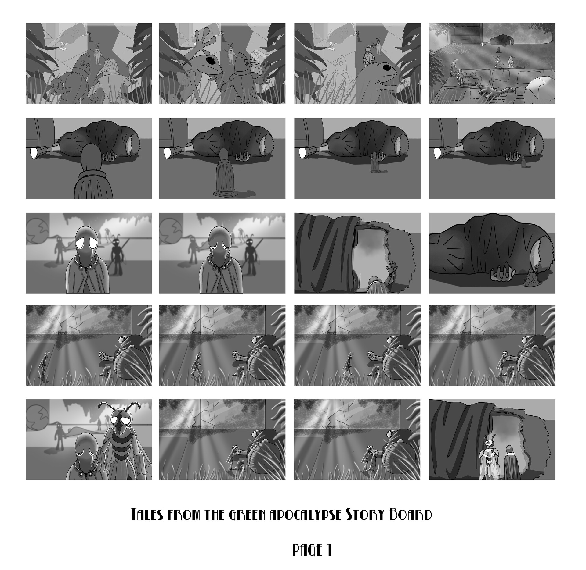 ArtStation - Storyboards & Animatics